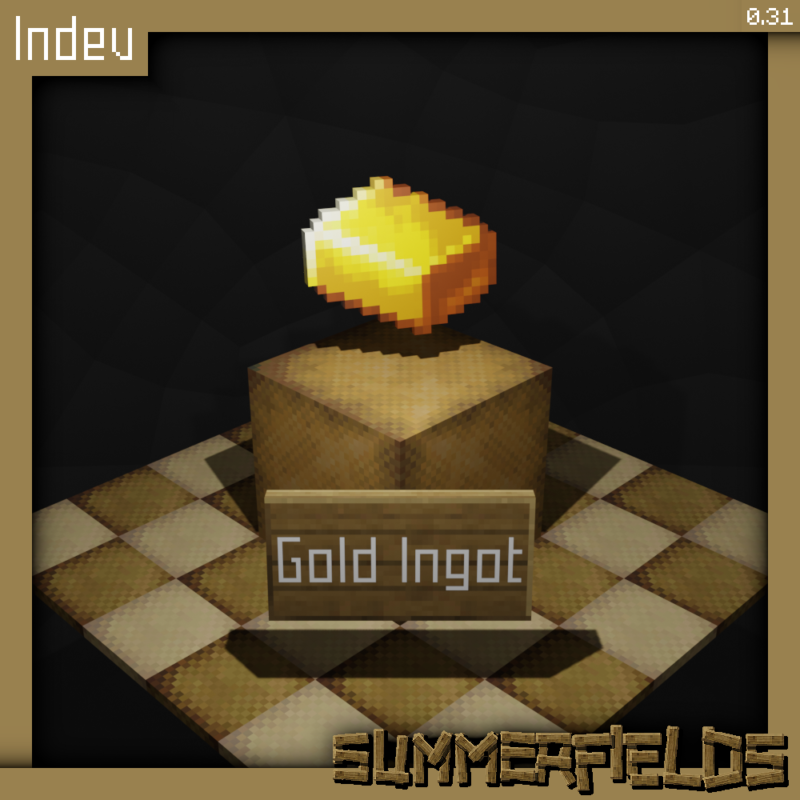 Gold ingot – SummerFields