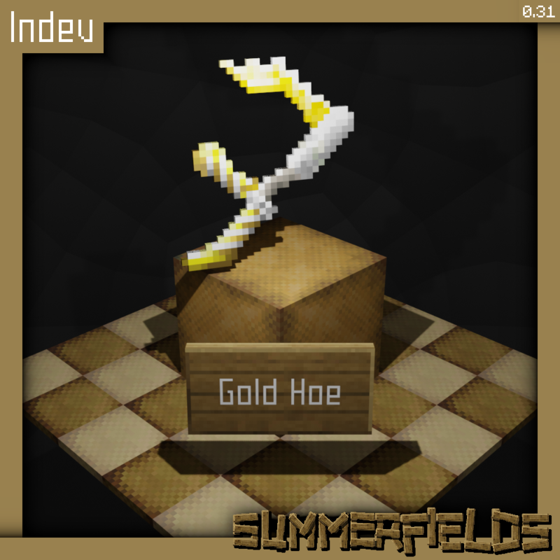 Gold Hoes – SummerFields
