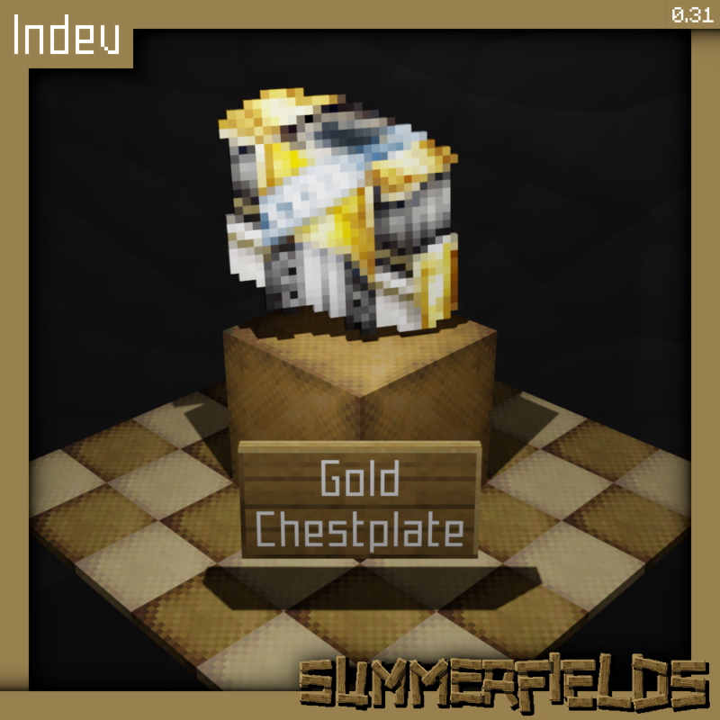 Gold chestplate – SummerFields
