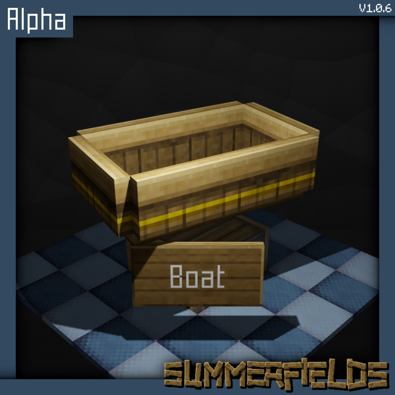 Oak Boat – SummerFields
