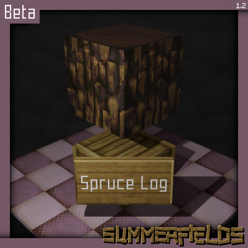 Spruce Log – SummerFields